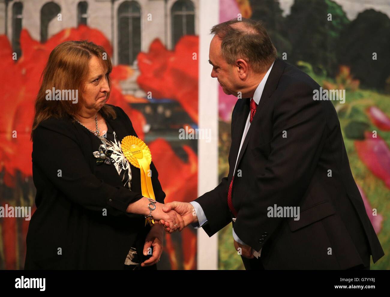 General Election 2015 declaration - May 7th Stock Photo - Alamy