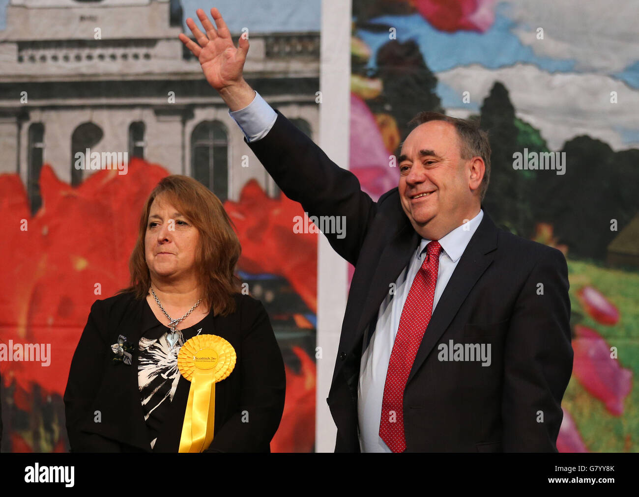 General Election 2015 declaration - May 7th Stock Photo - Alamy