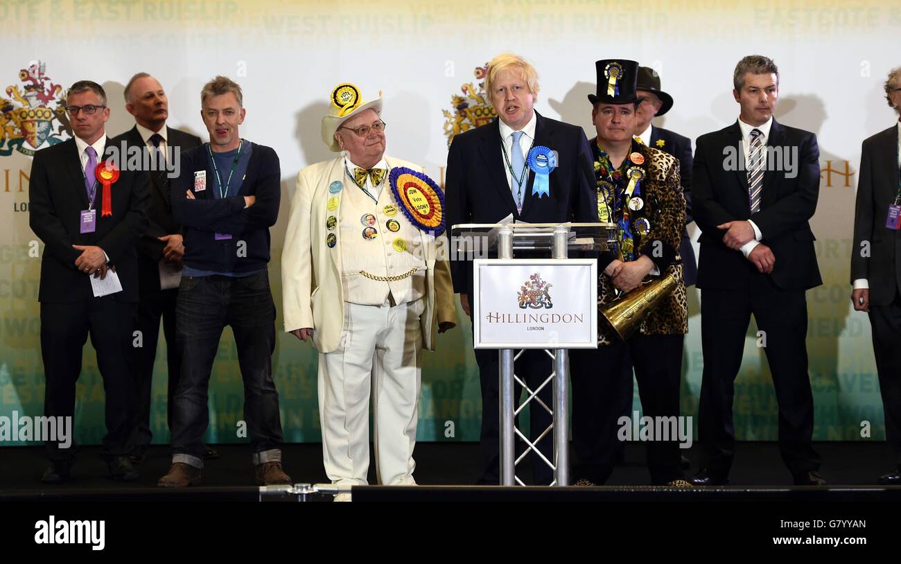 General Election 2015 declaration - May 7th Stock Photo - Alamy