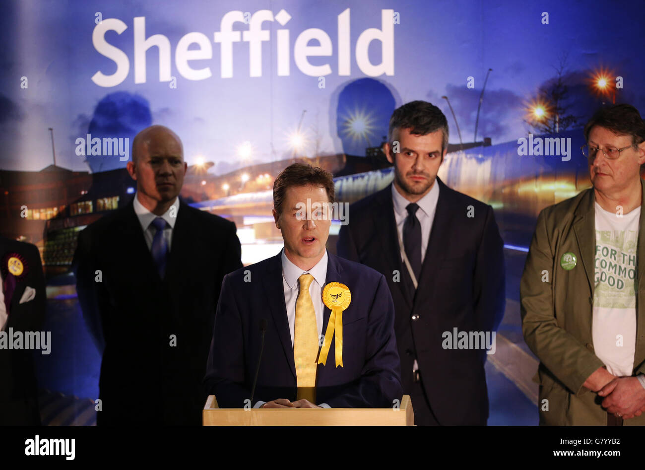 General Election 2015 declaration - May 7th Stock Photo - Alamy