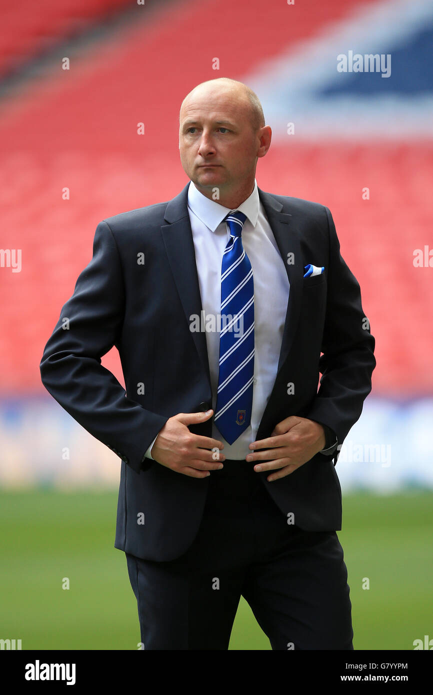 Soccer - FA Vase - Final - North Shields v Glossop North End - Wembley ...