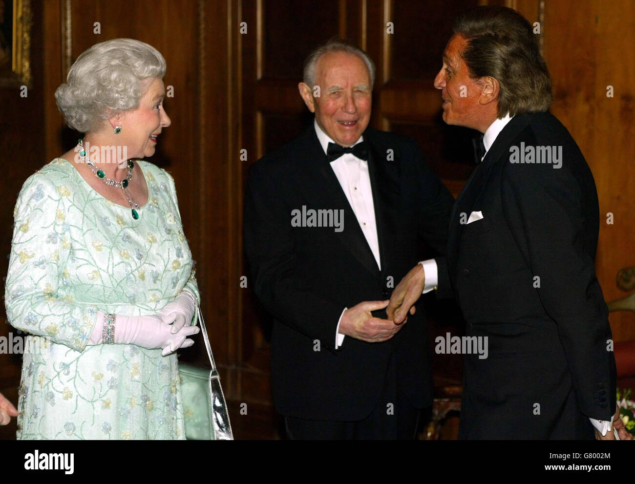 Queen attends banquet at Italian Ambassadors Residence Stock Photo - Alamy