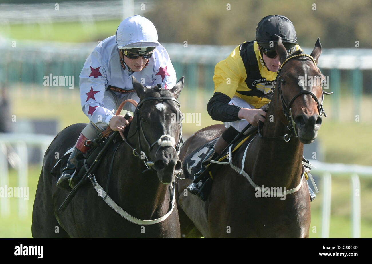 Horse Racing - Derby Trial Raceday - Lingfield Park Racecourse Stock ...