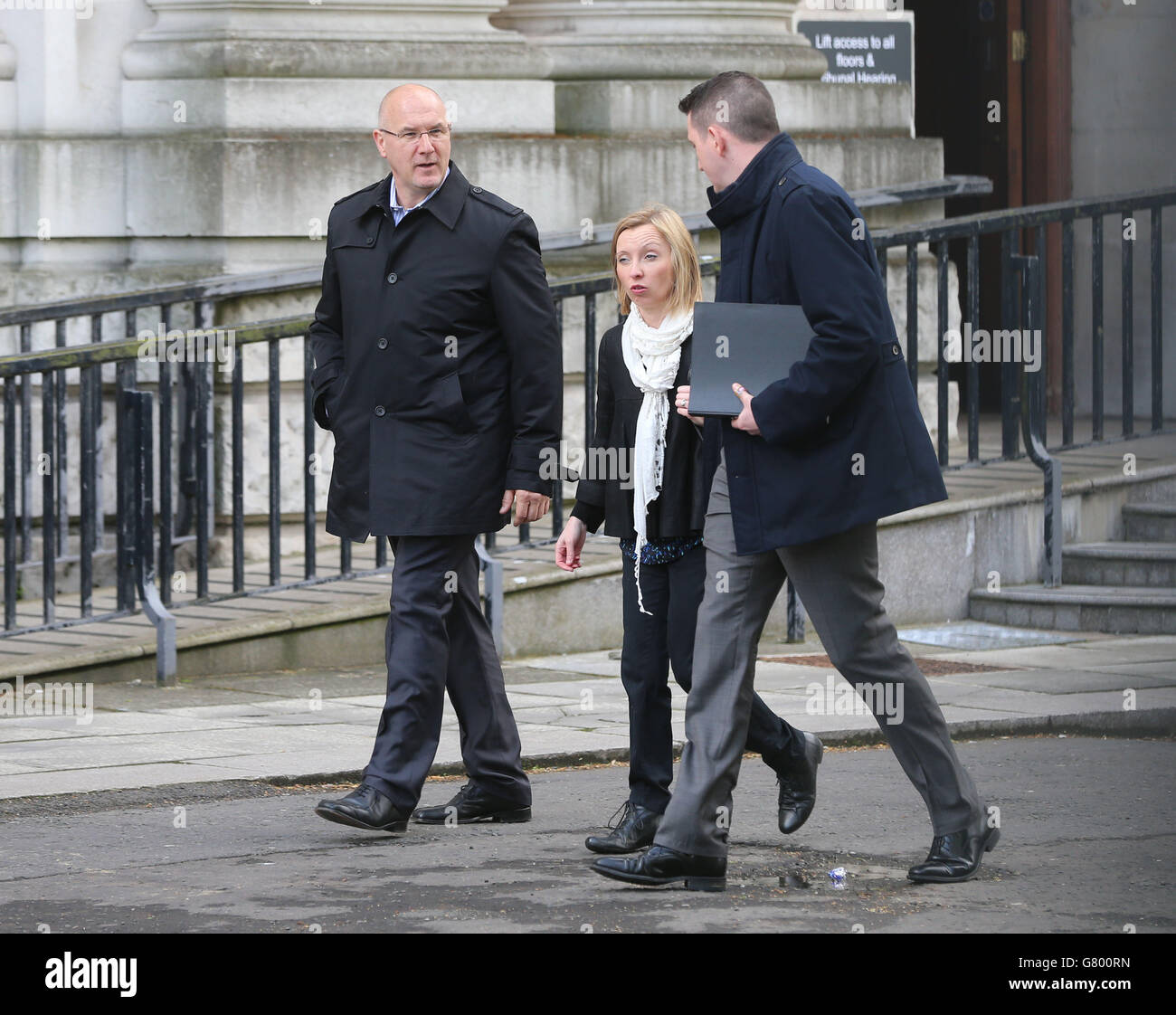 Left right pat finucanes brother seamus hi-res stock photography and ...