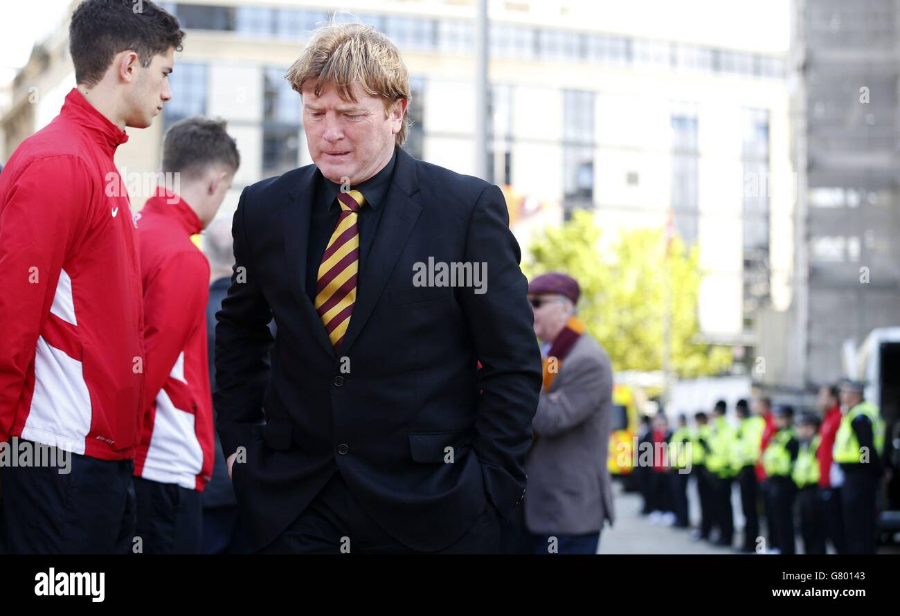 Rangers manager Stuart McCall, a former Bradford player and manager ...