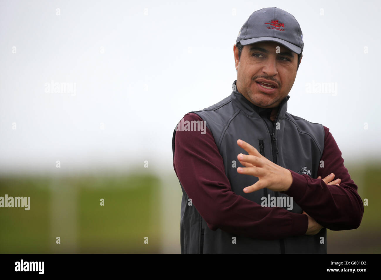 Horse racing oliver sherwood stables visit hi-res stock photography and ...