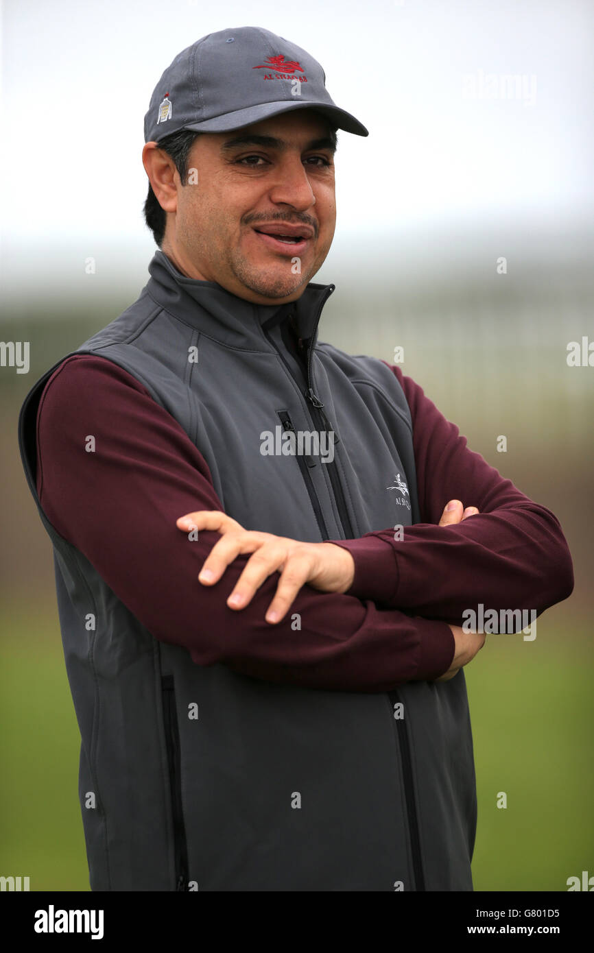 Horse racing oliver sherwood stables visit hi-res stock photography and ...