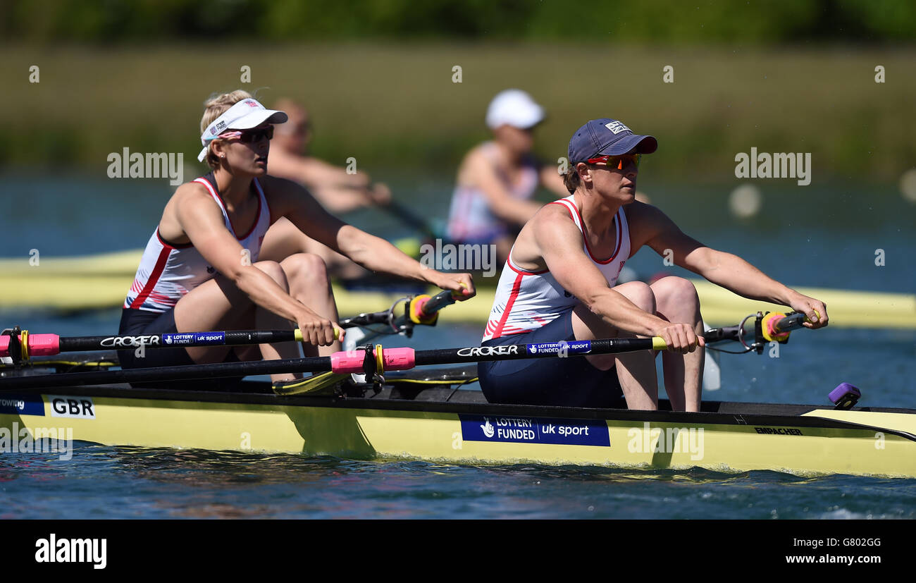 Rowing - Team GB Training Session - National Training Centre Stock ...