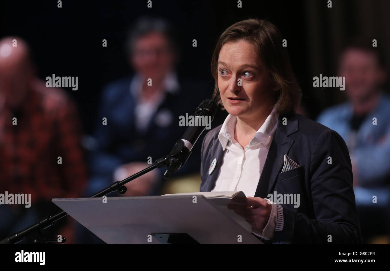 Sonya Kelly takes part in A Noble Call for Marriage Equality, an arts ...