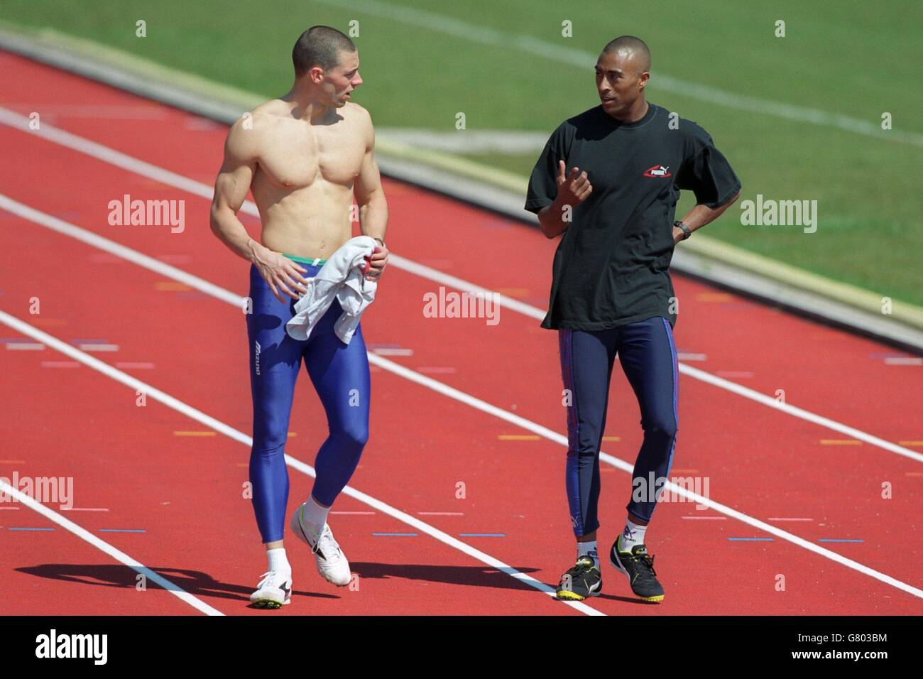 Athletics ian mackie jamie baulch hi-res stock photography and images ...