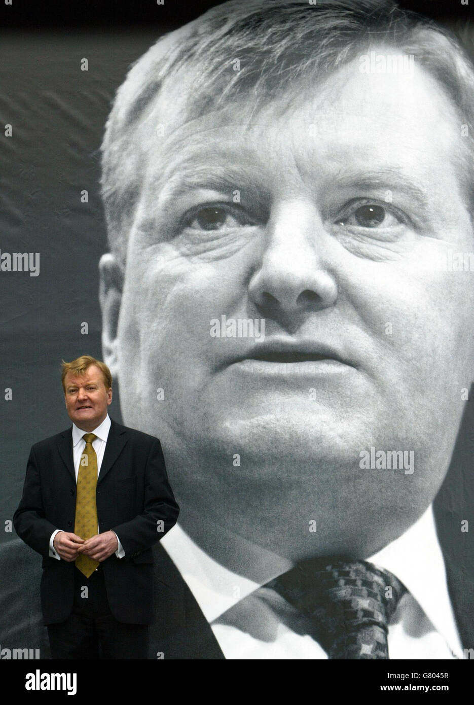 Liberal Democrat Poster Launch - Press Conference - Westminster Stock ...