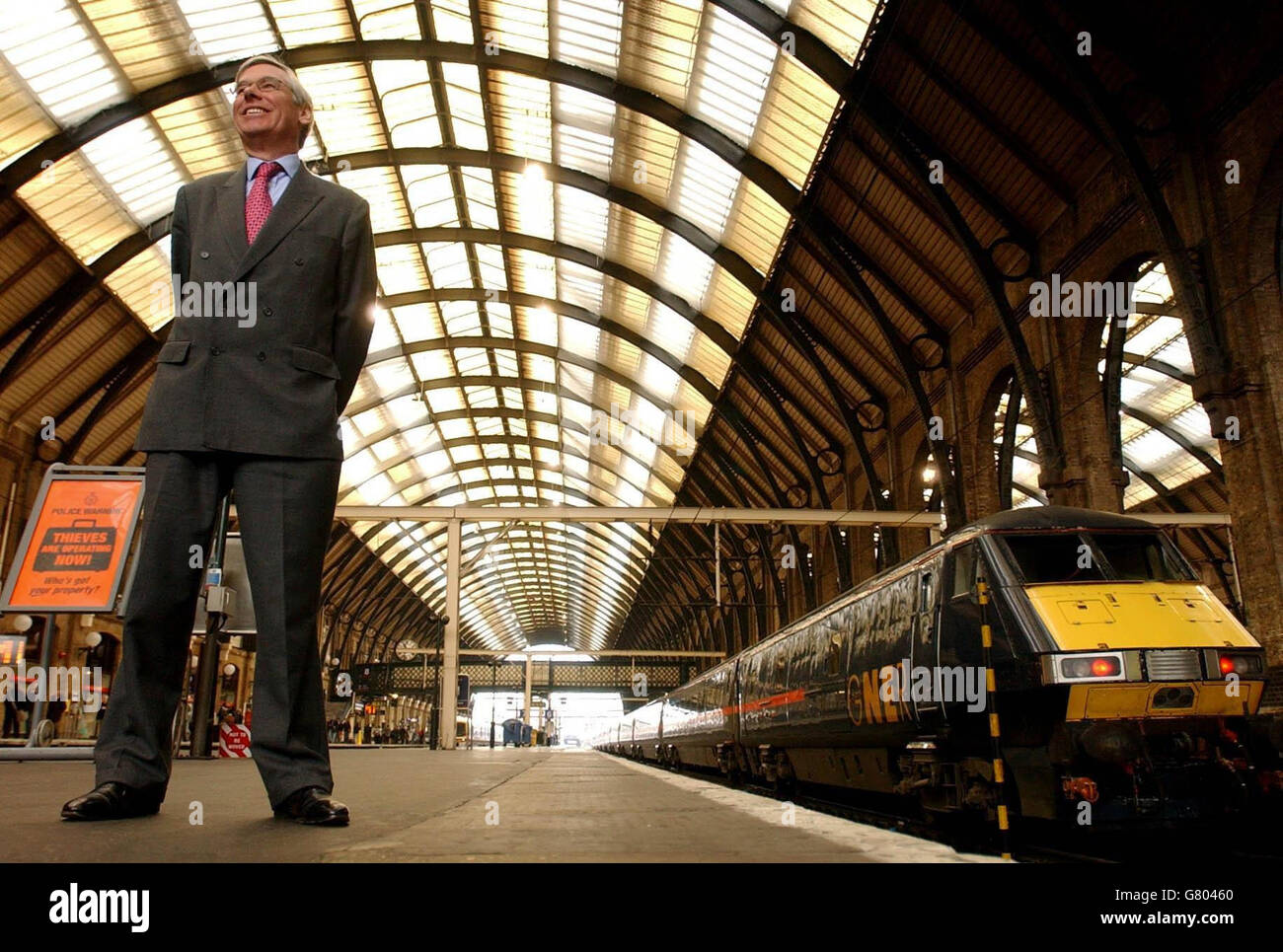 Christopher Garnett, the Chief Executive of the rail operator GNER ...
