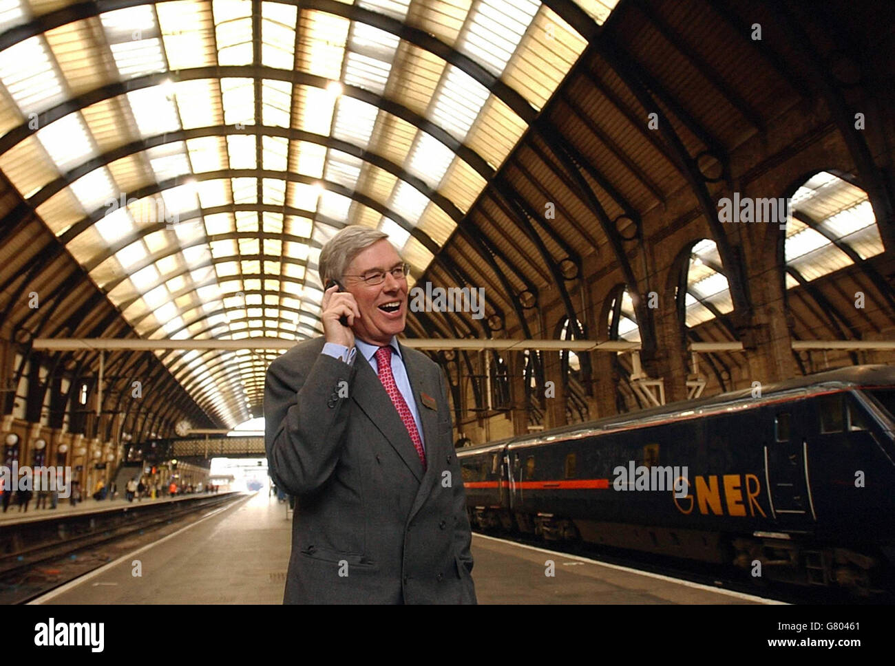 GNER EastCoast Contract Extention - Kings Cross Station Stock Photo - Alamy