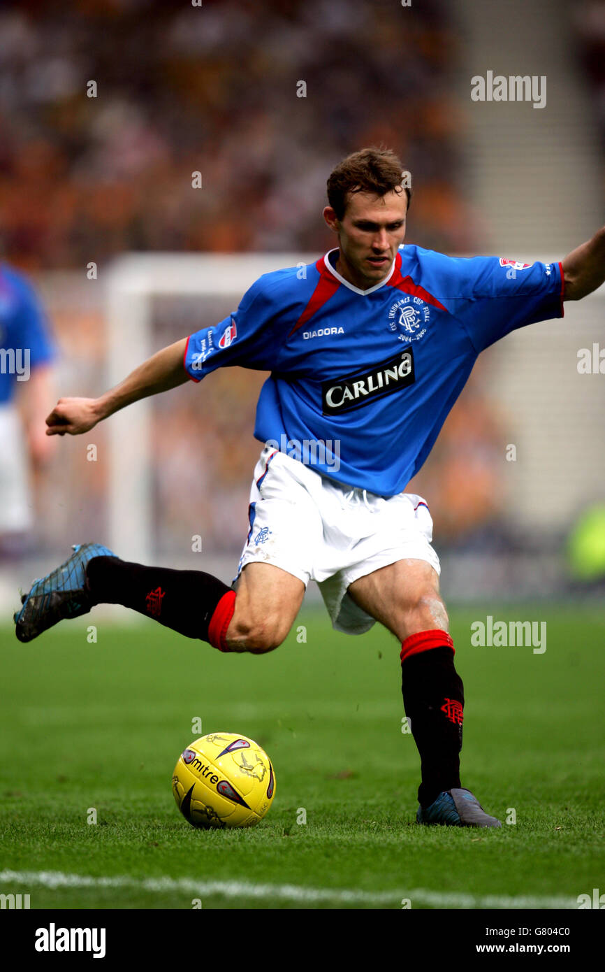 Soccer cis insurance cup final rangers v motherwell hampden park hi-res ...