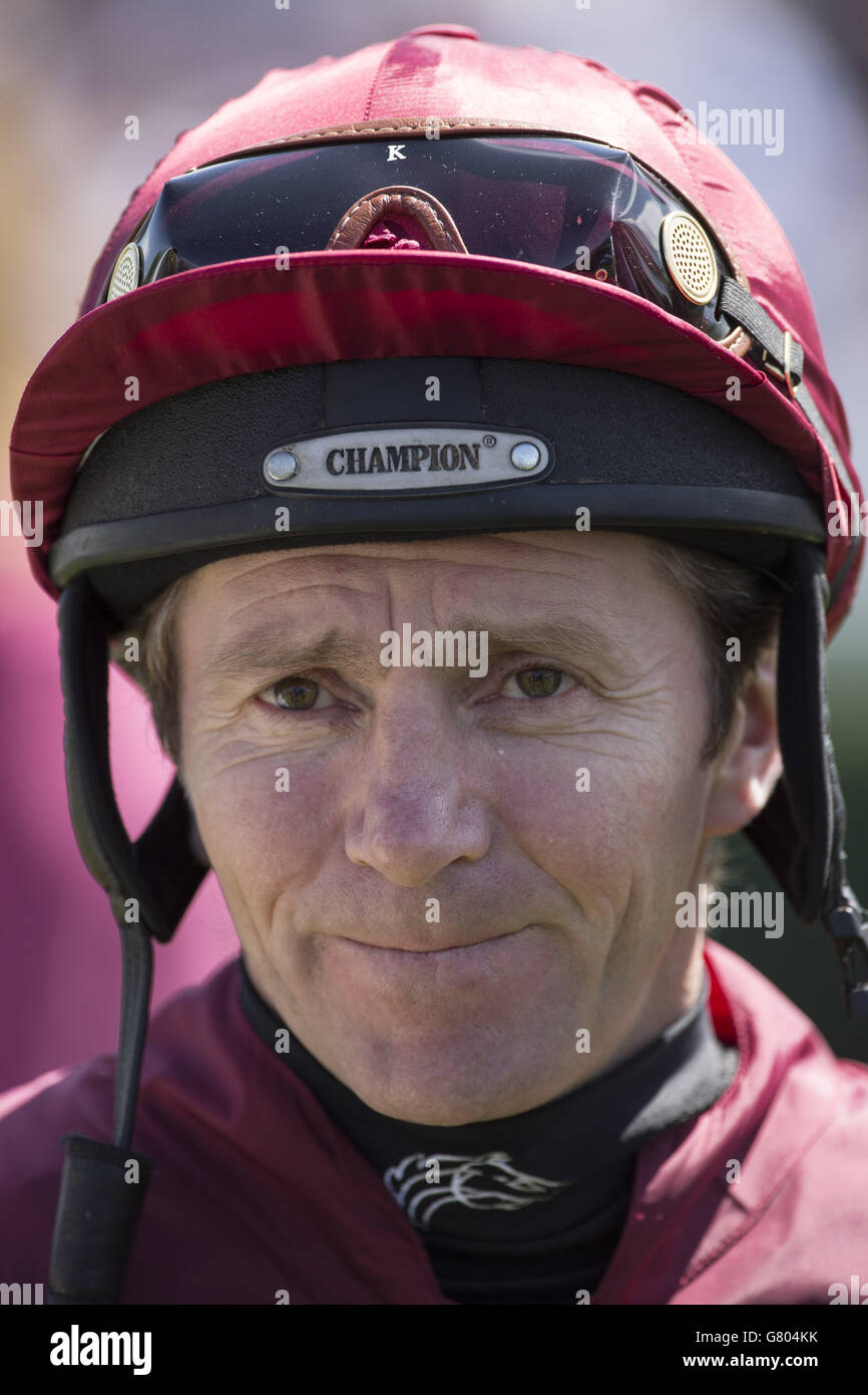 Jockey Jimmy Fortune before the Olympic Glory Conditions Stakes Race ...