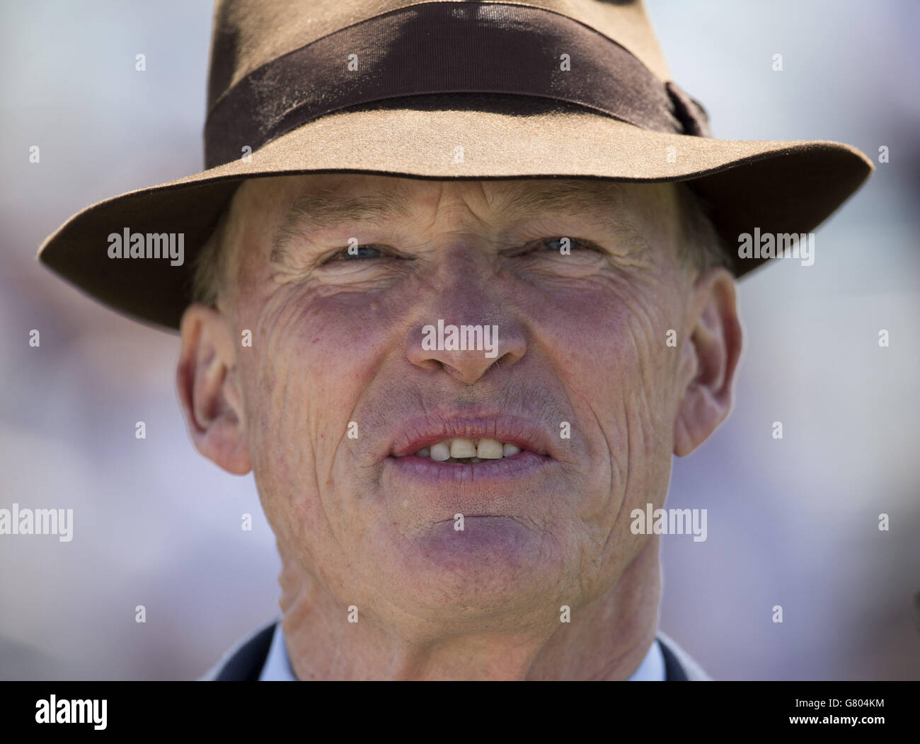 Trainer John Gosden before the Olympic Glory Conditions Stakes Race run ...
