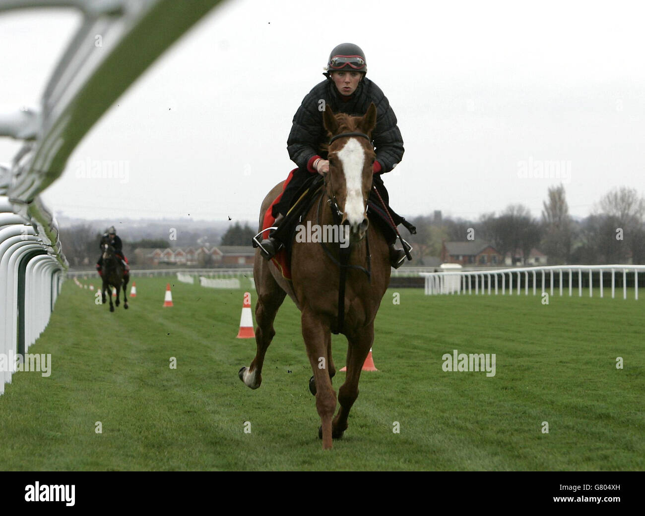 Horse Racing - Grand National Photocall - Aintree. Jockey Carrie Ford ...