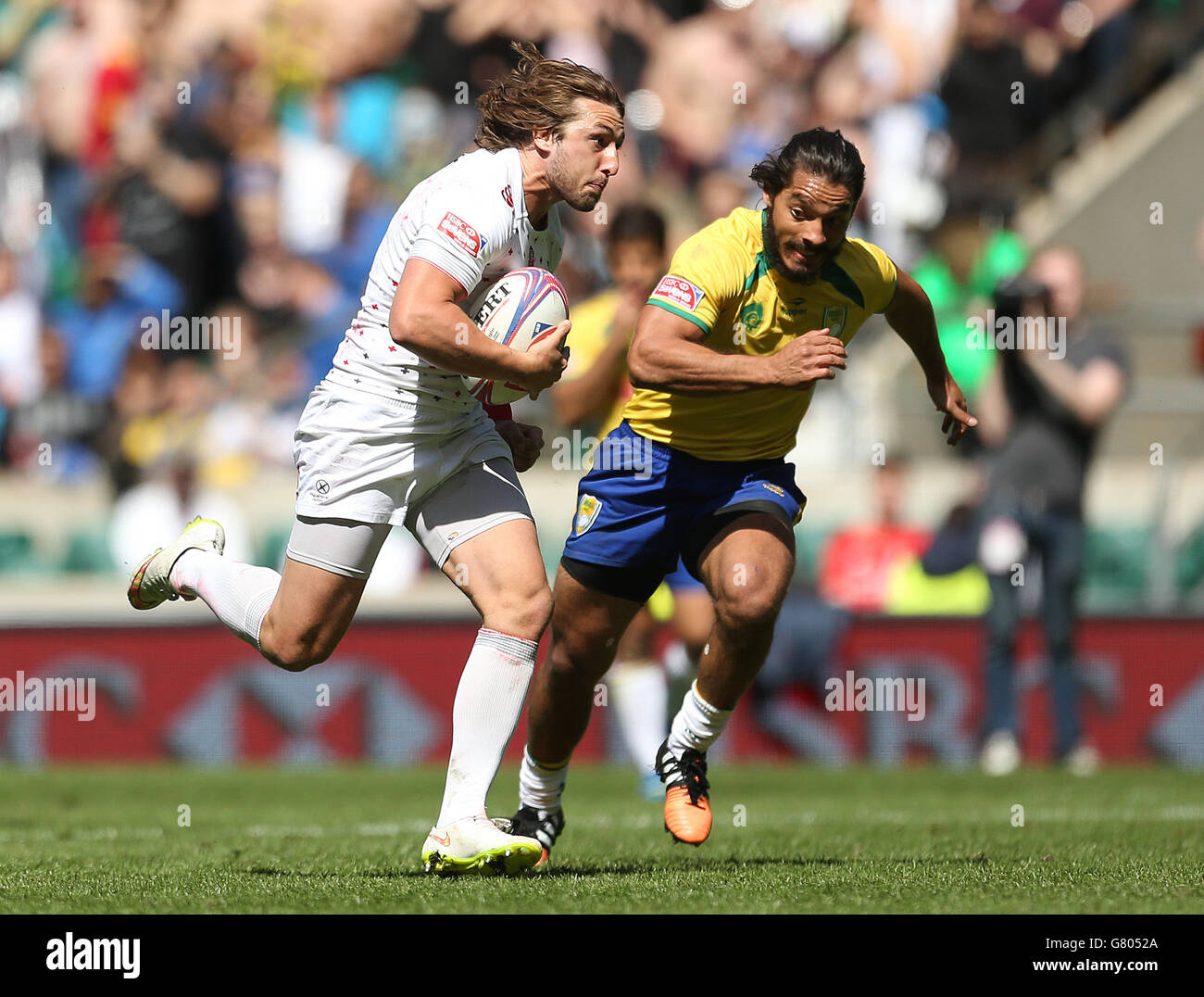 Rugby Union - Marriott London Sevens - Twickenham Stadium Stock Photo ...