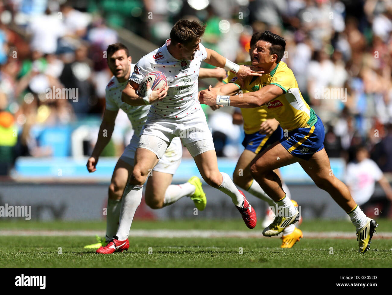 Rugby Union - Marriott London Sevens - Twickenham Stadium Stock Photo ...