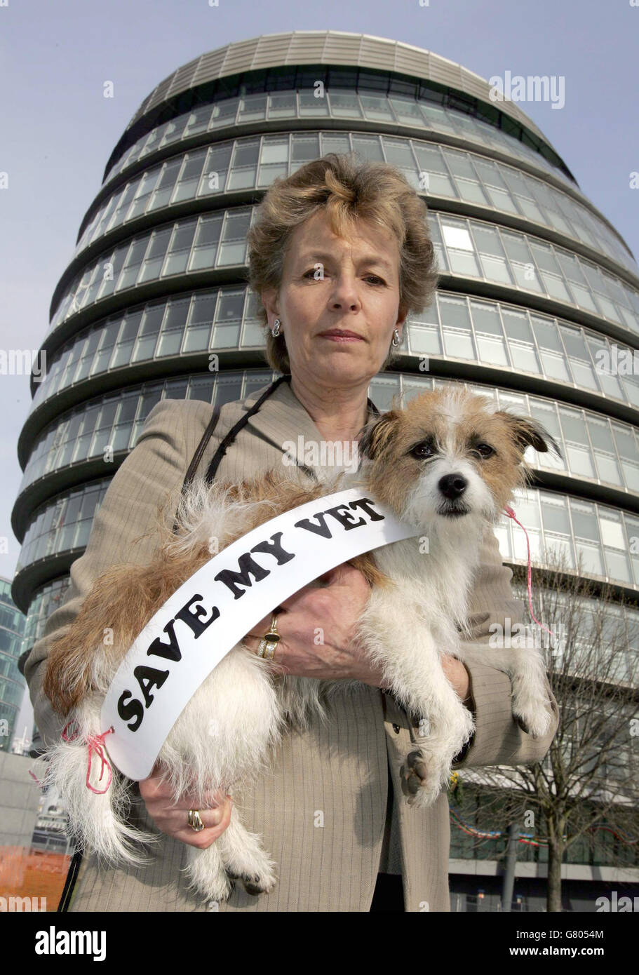 Road Congestion Protest - City Hall Stock Photo - Alamy