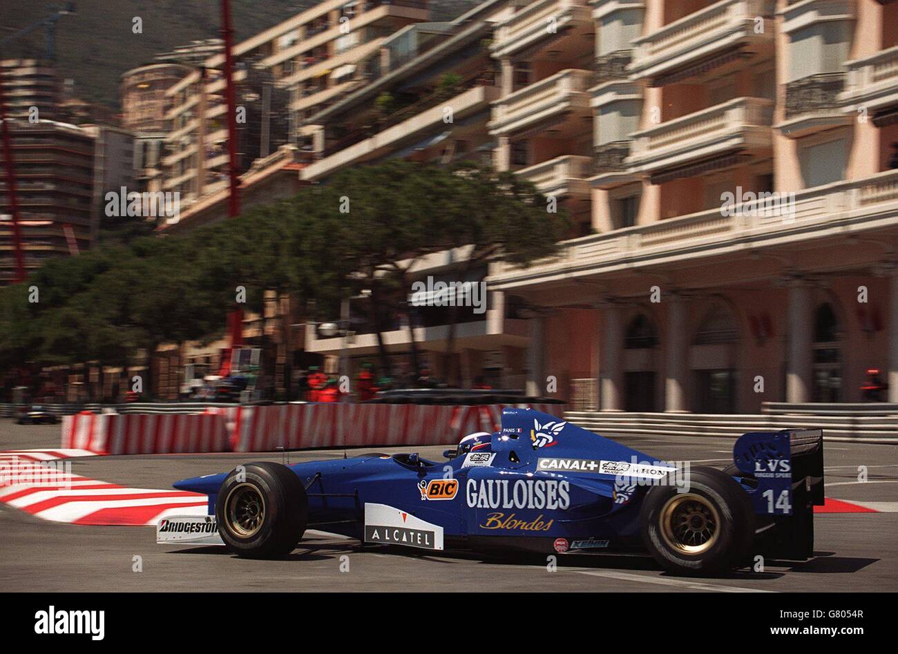 Formula One. Monaco Grand Prix-Practice. Olivier Panis Stock Photo - Alamy