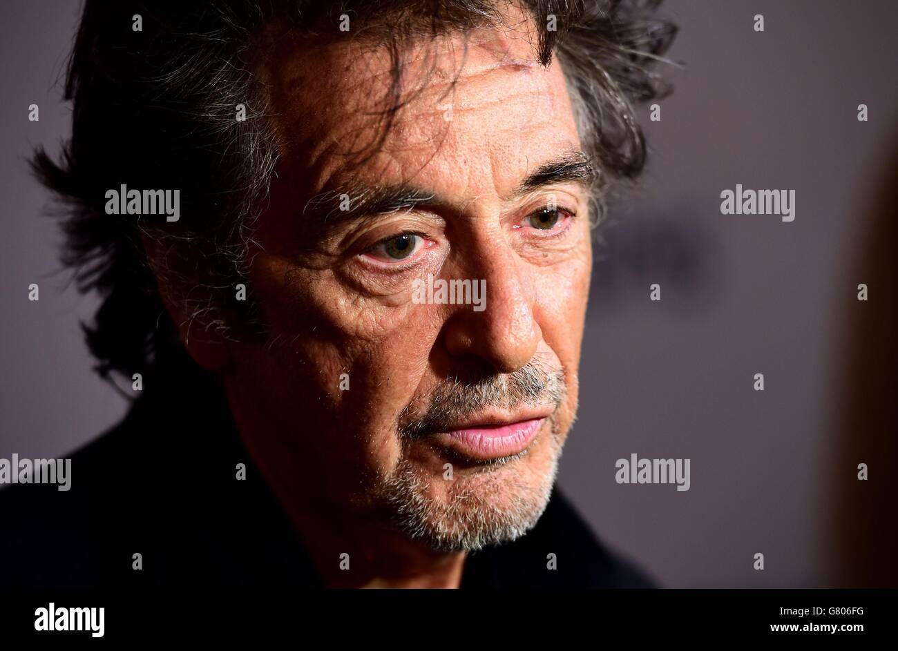 Danny Collins - UK Premiere - London. Al Pacino attending a photocall ...