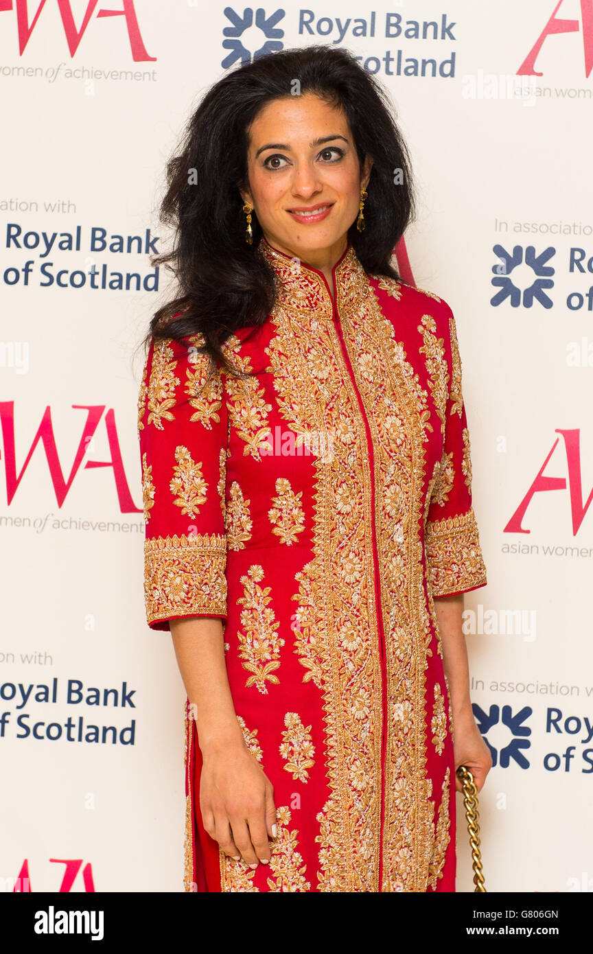 Princess Badiya bint El Hassan attending the Asian Women of Achievement ...