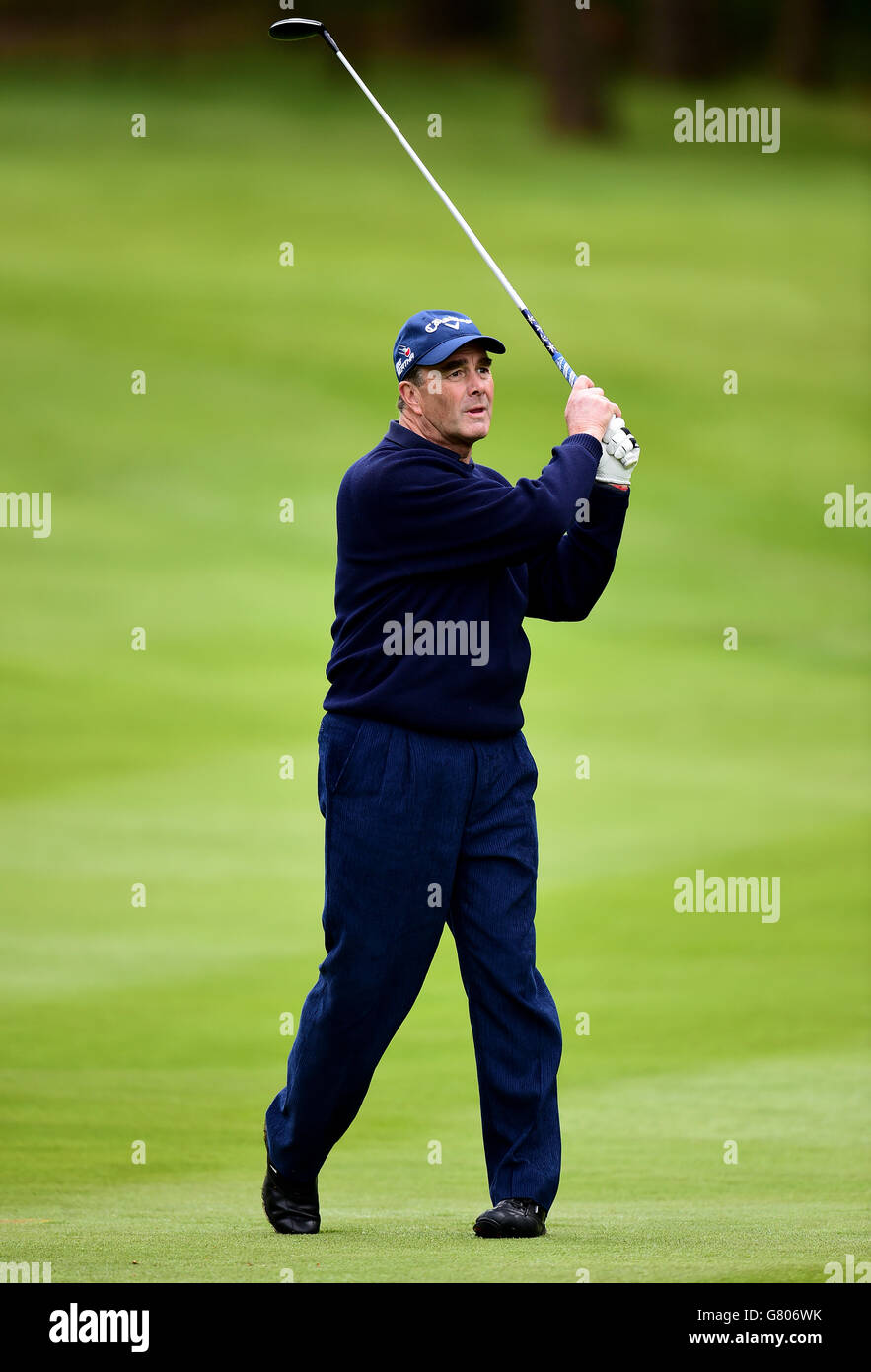 Nigel Mansell during the Pro-Am at the 2015 BMW PGA Championship at the ...