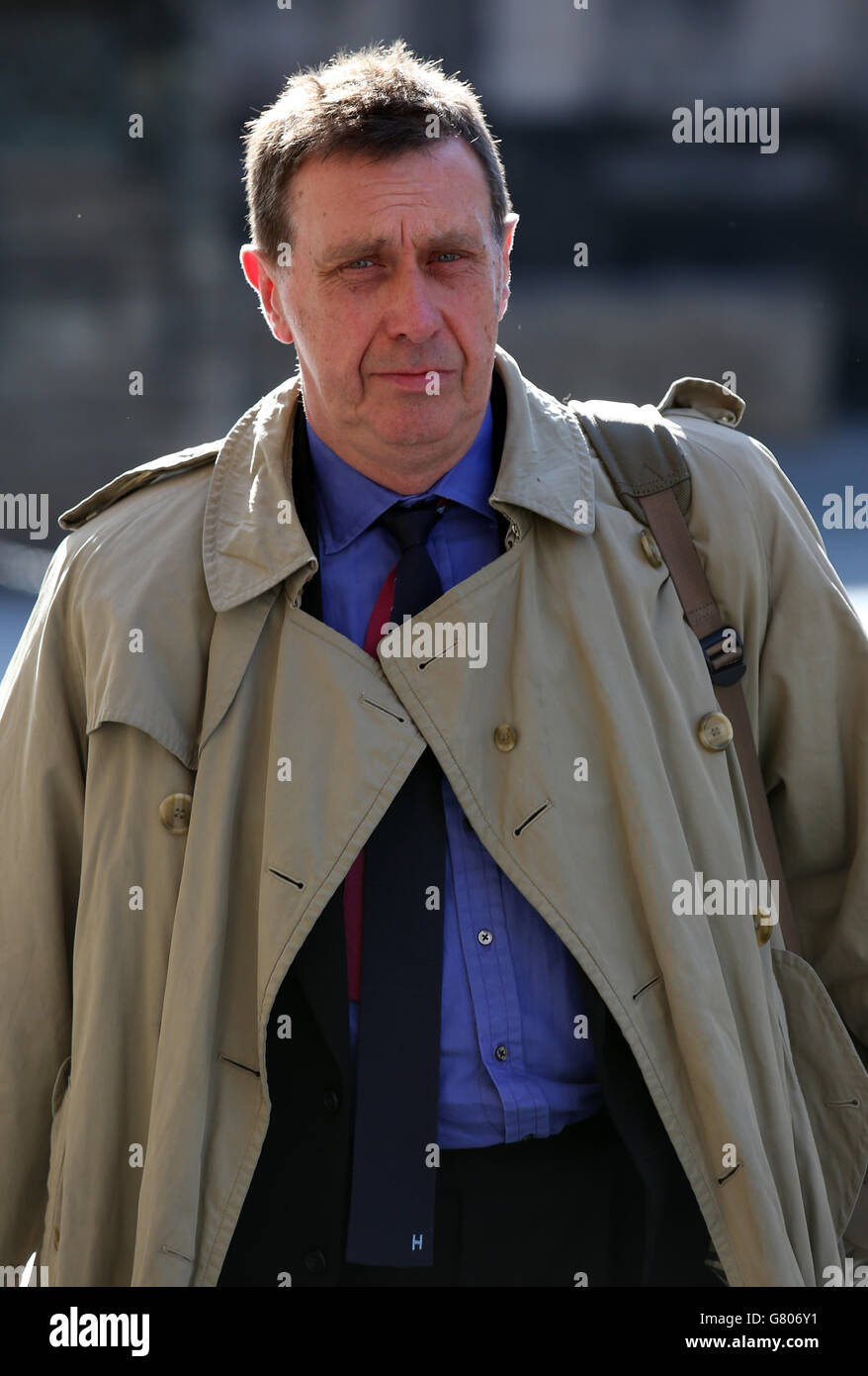 Clive Goodman arrives at the High Court in Edinburgh for the Andy ...