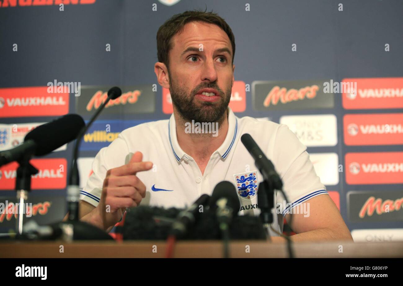 Soccer - England Under 21 Squad Announcement - St George's Park Stock ...