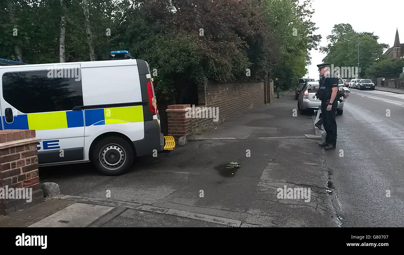 News police hattongarden hi-res stock photography and images - Alamy