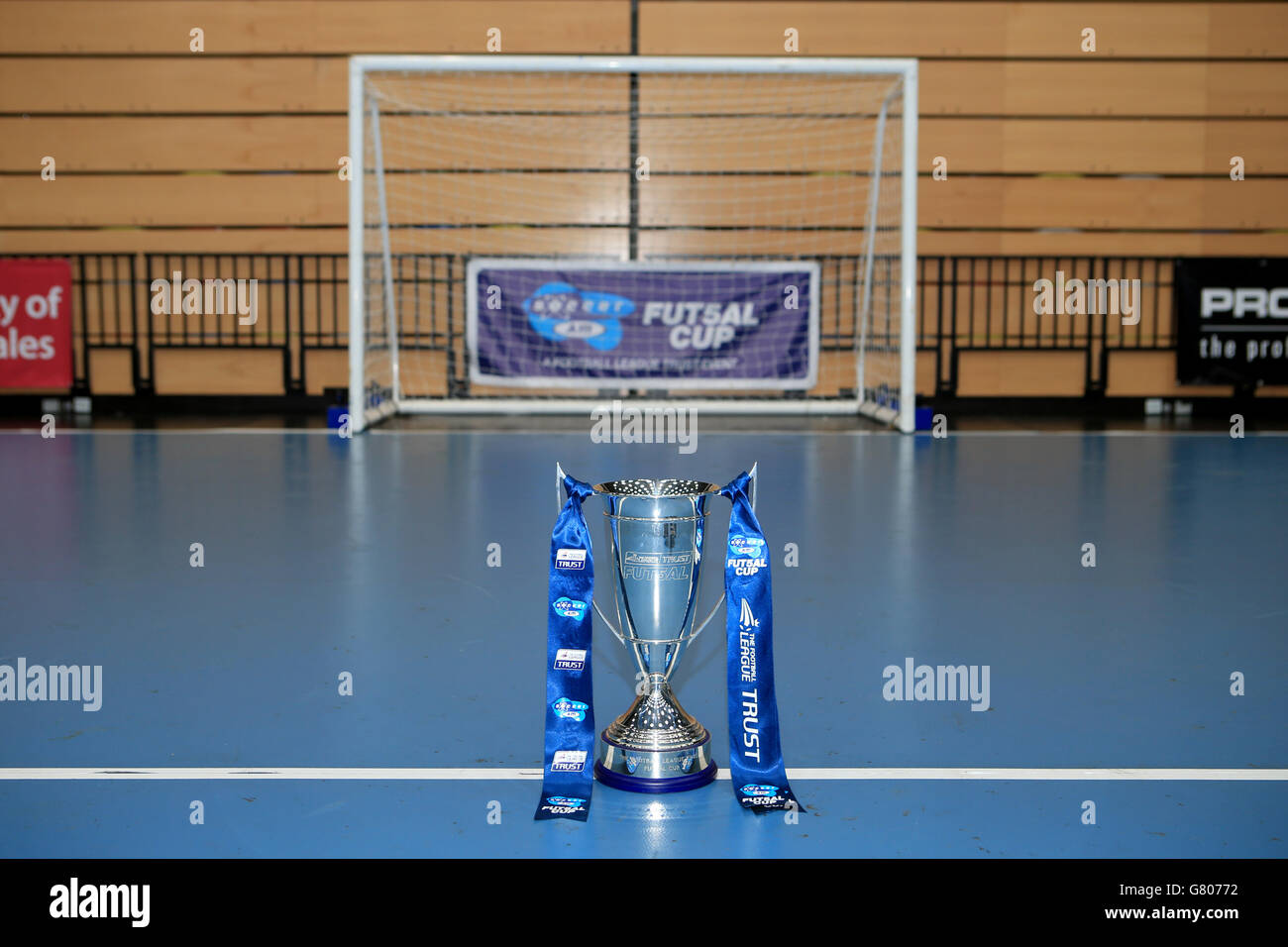 Soccer AM Futsal Cup - Finals - Copper Box Arena. Detail of the Futsal ...