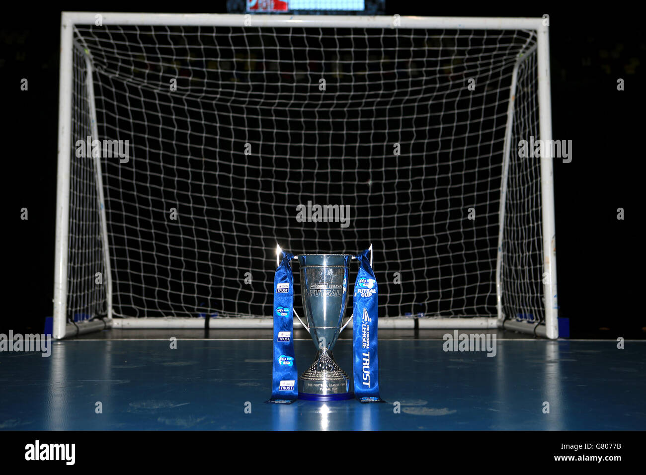 Soccer AM Futsal Cup - Finals - Copper Box Arena. Detail of the Futsal ...