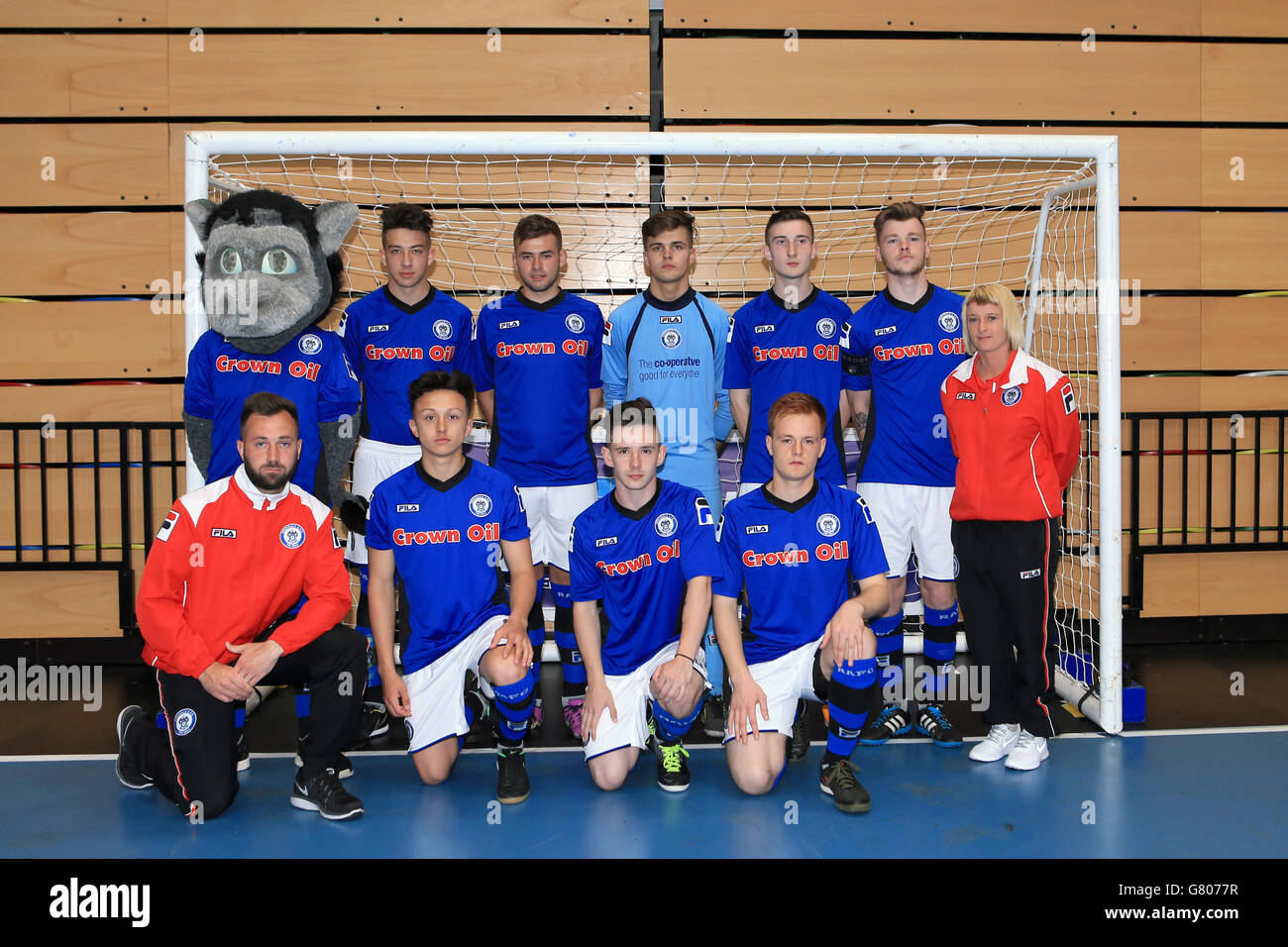 Soccer AM Futsal Cup - Finals - Copper Box Arena Stock Photo - Alamy