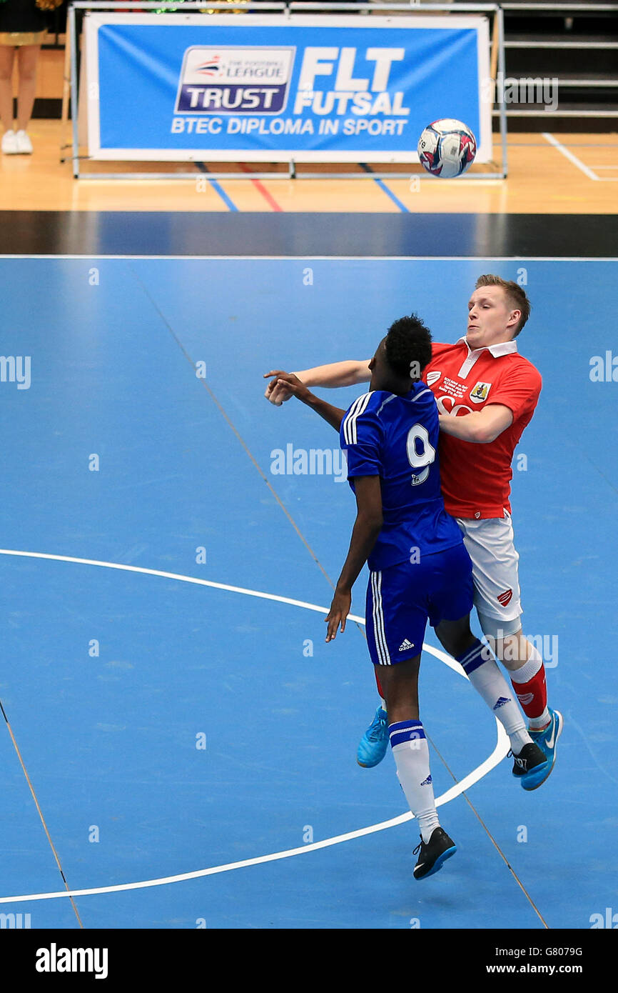 Soccer AM Futsal Cup - Finals - Copper Box Arena Stock Photo - Alamy
