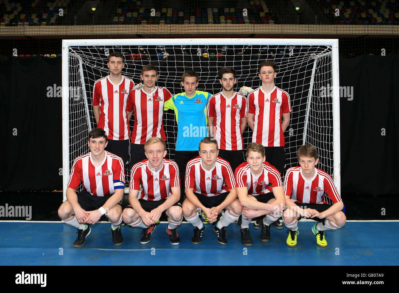 Soccer AM Futsal Cup - Finals - Copper Box Arena Stock Photo - Alamy