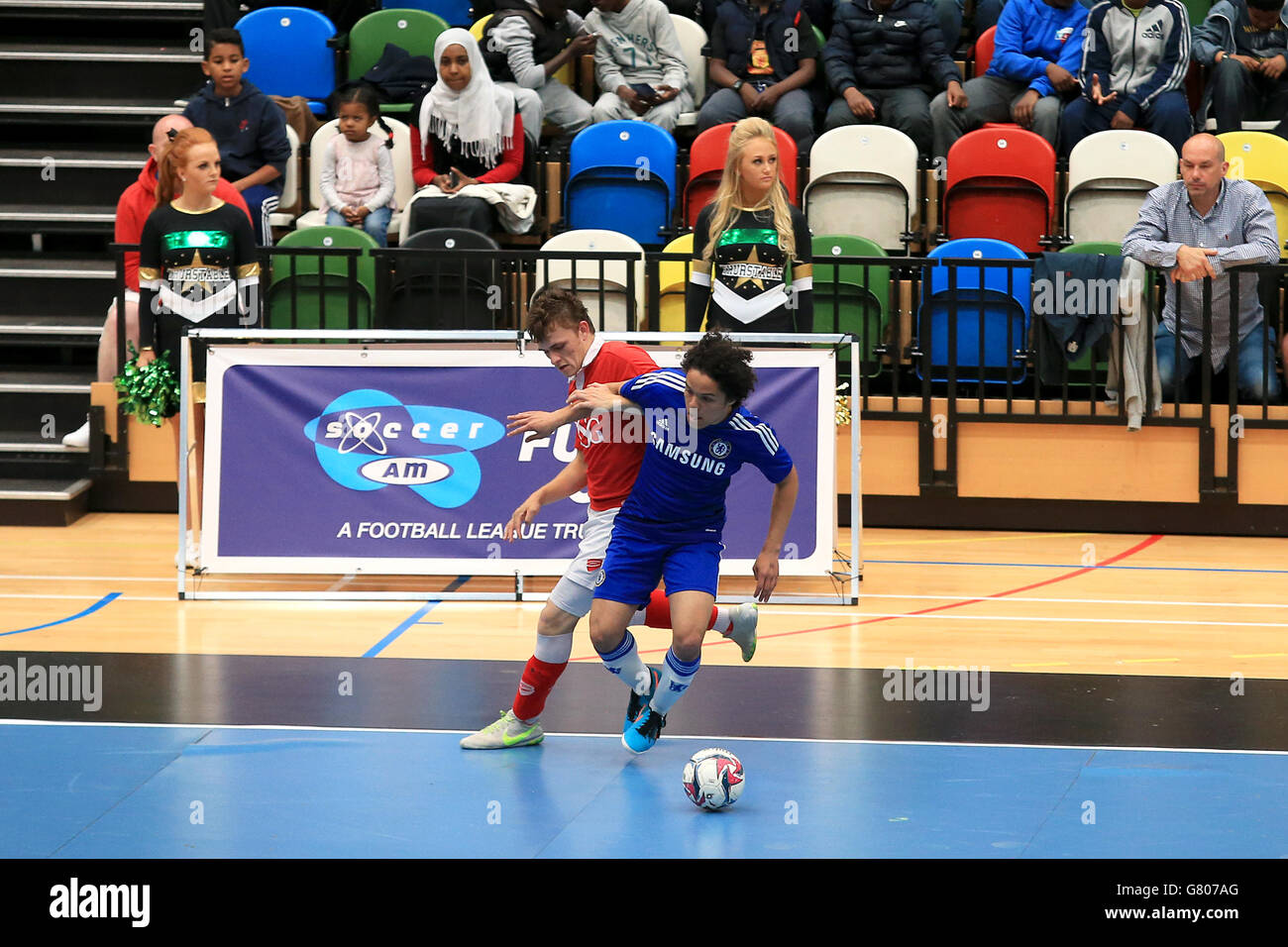 Soccer am futsal cup finals copper box arena hi-res stock photography ...