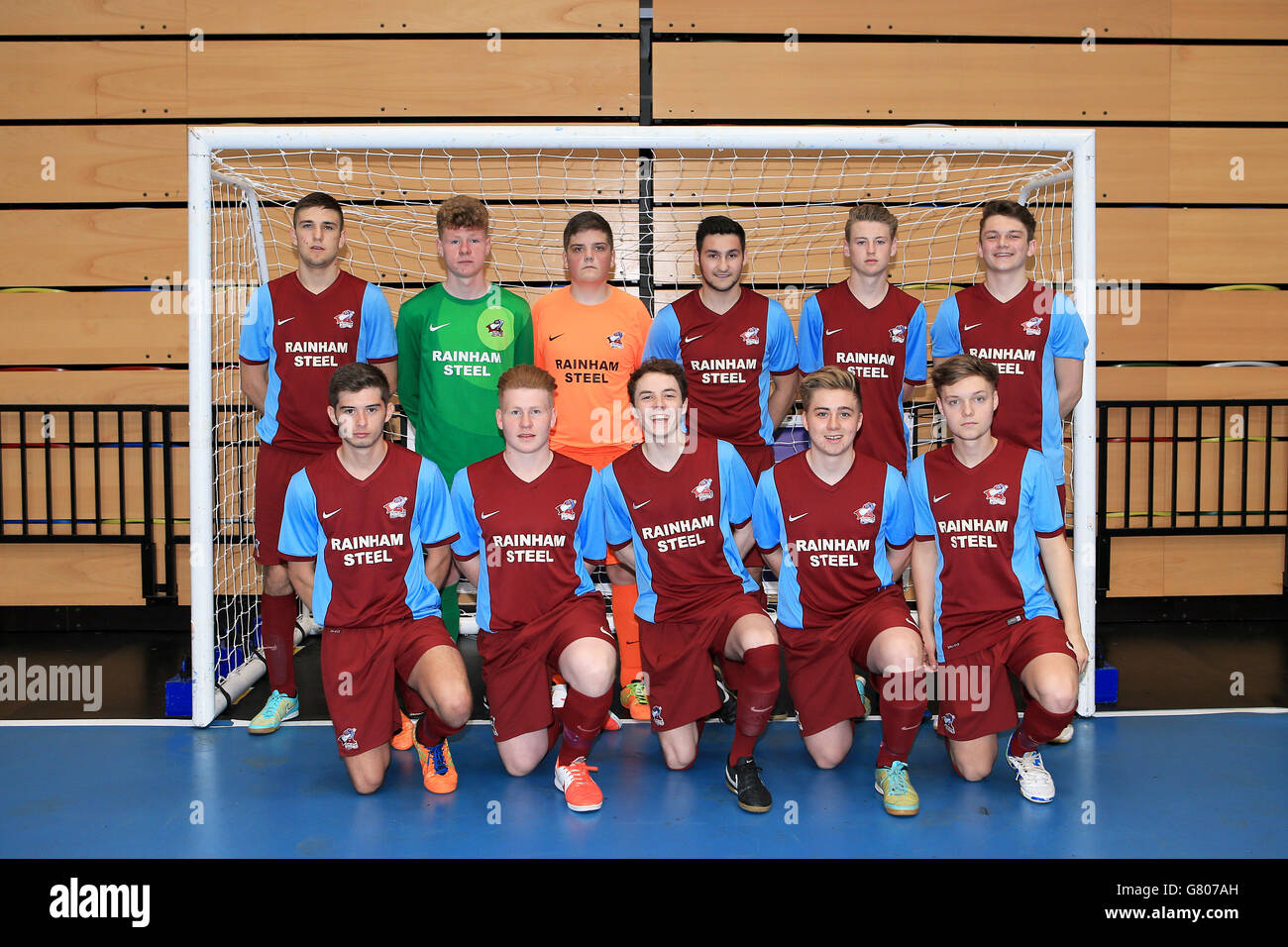 Soccer AM Futsal Cup - Finals - Copper Box Arena Stock Photo - Alamy