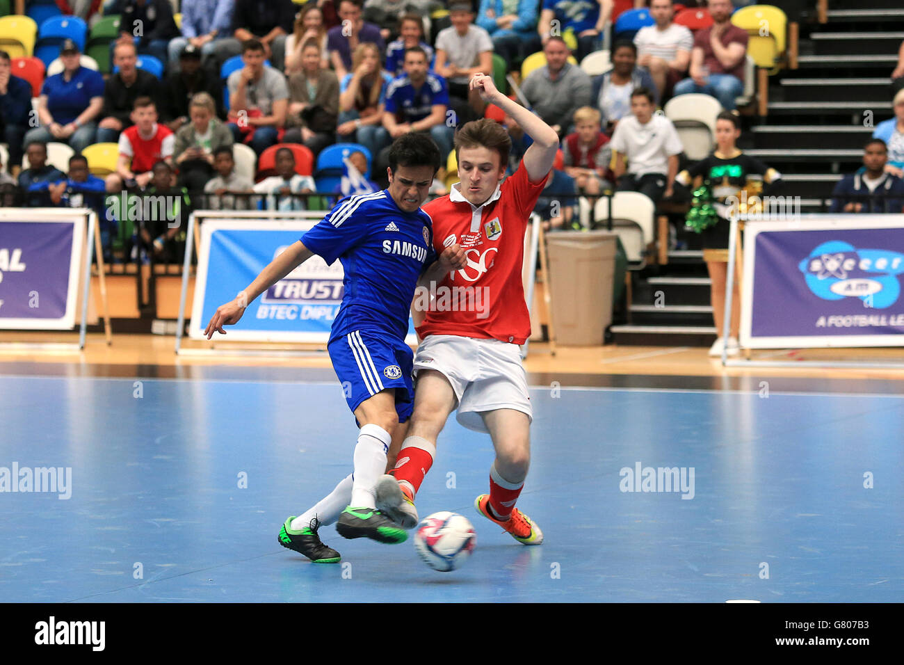 Soccer am futsal cup finals copper box arena hi-res stock photography ...