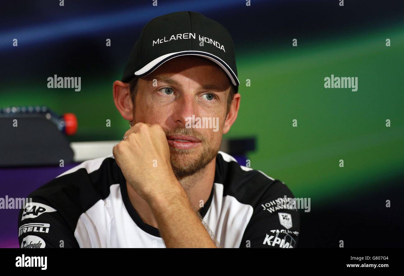 McLaren's Jenson Button at the Circuit de Monaco, Monte Carlo, Monaco ...