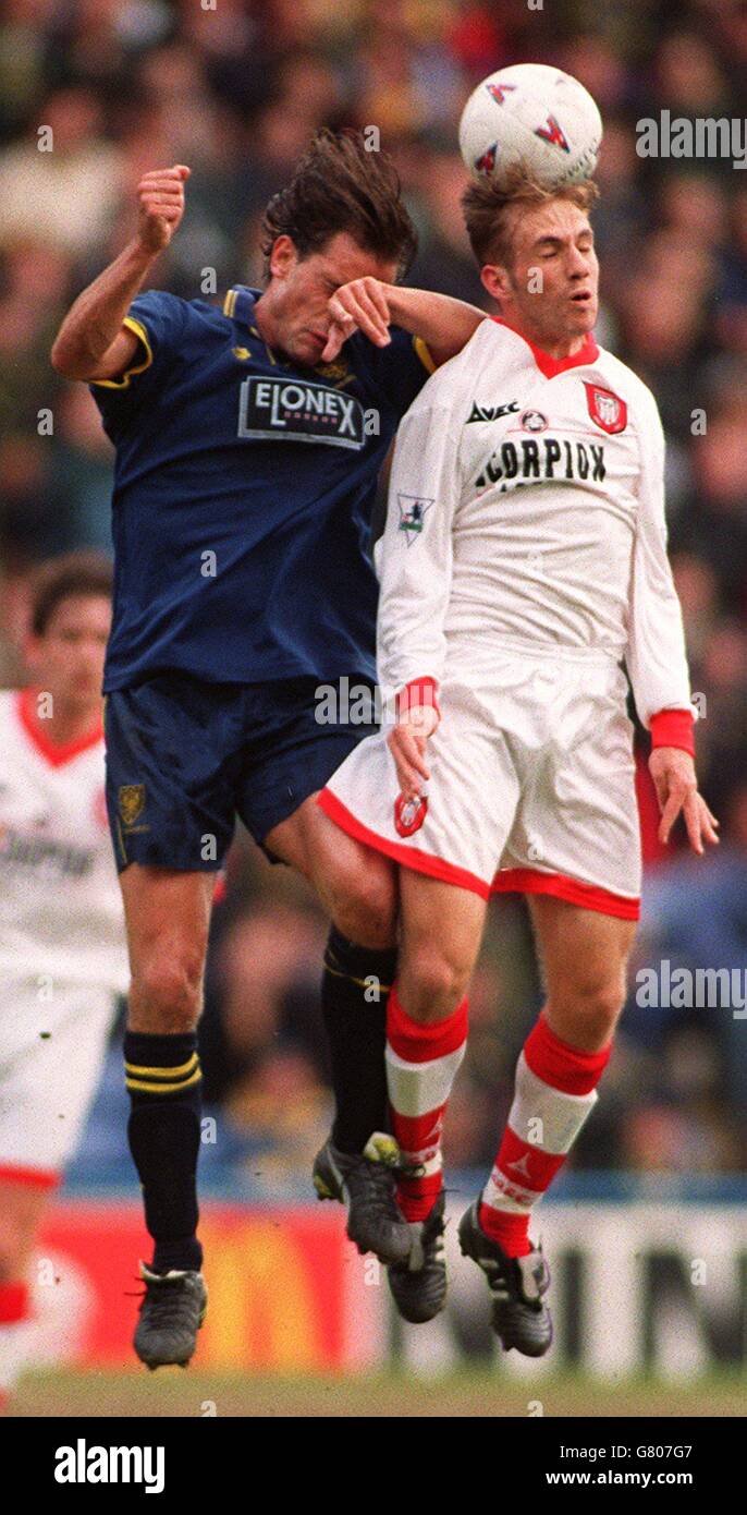 Soccer carling premier league wimbledon hi-res stock photography and ...