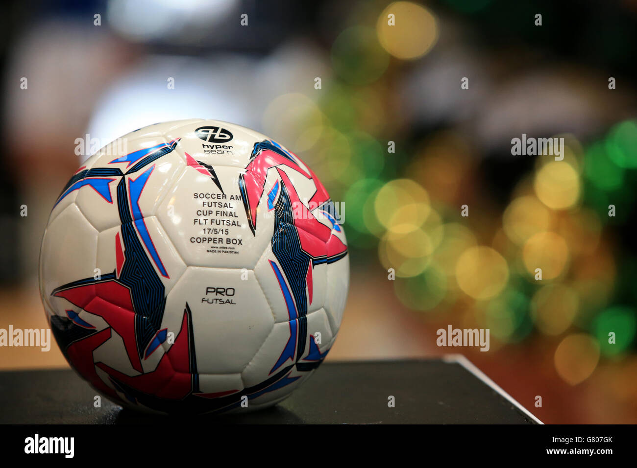 Soccer AM Futsal Cup - Finals - Copper Box Arena Stock Photo - Alamy