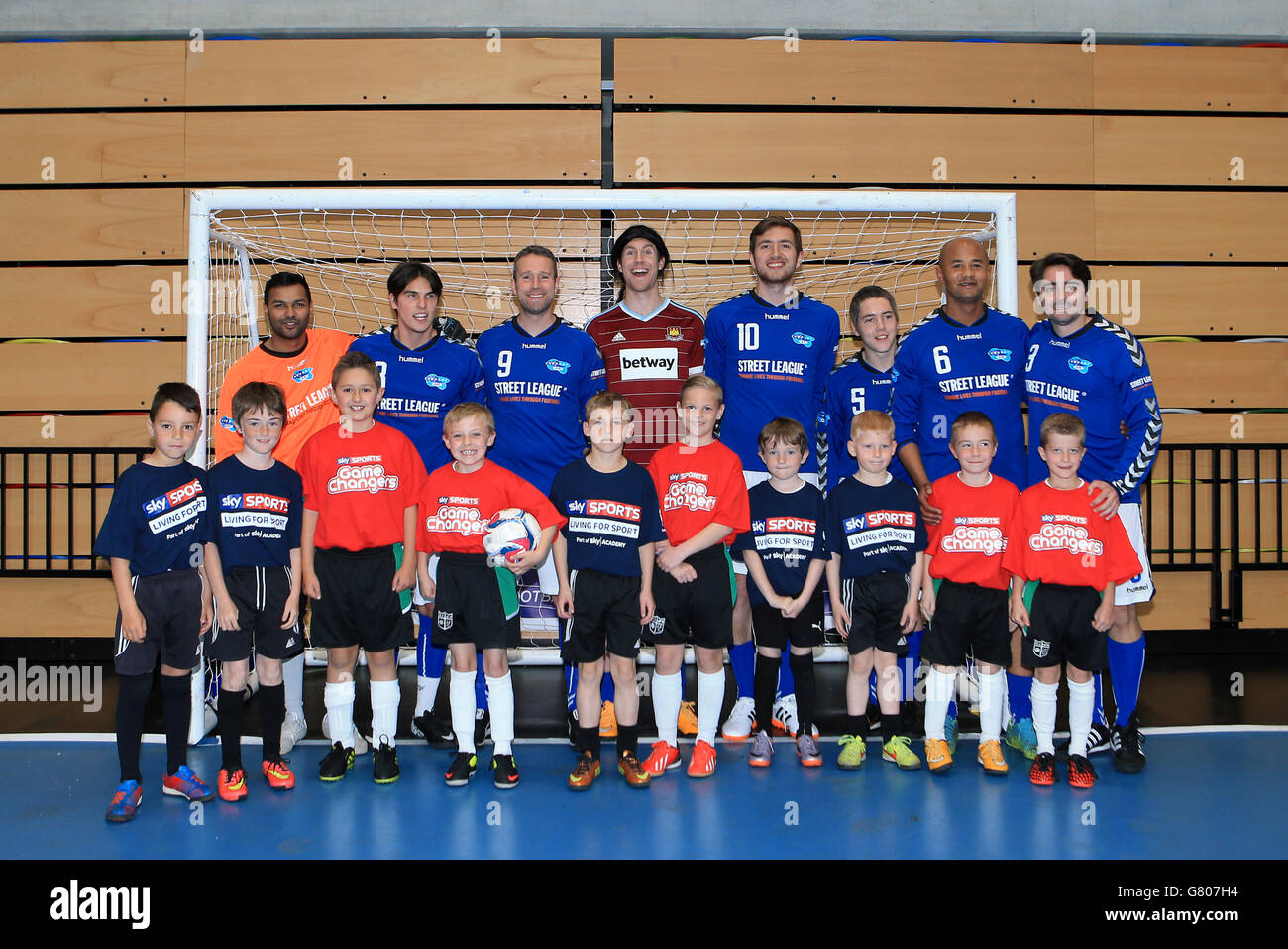 Soccer am futsal cup finals copper box arena hi-res stock photography ...
