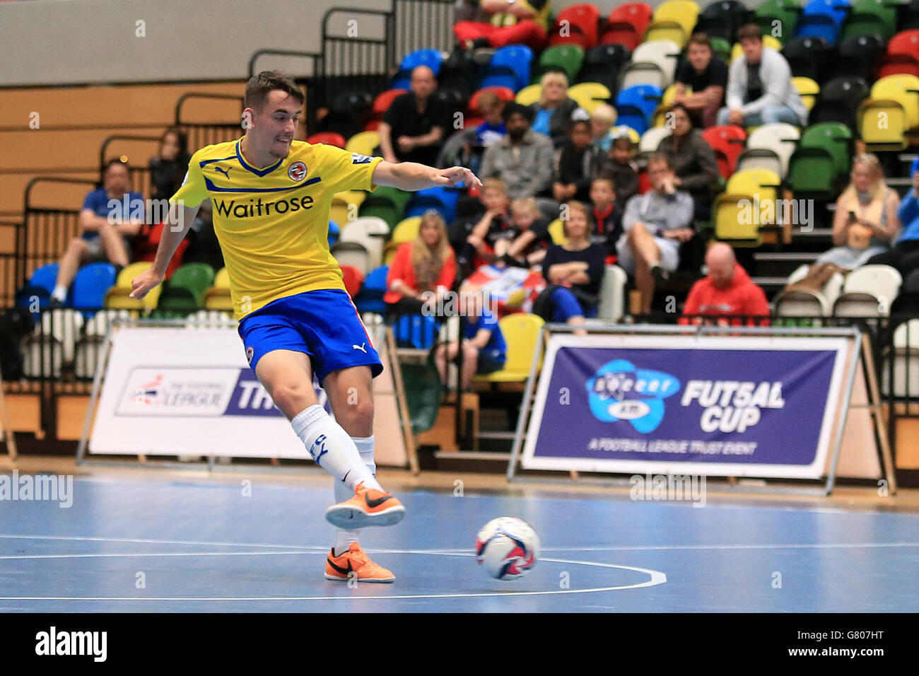 Soccer AM Futsal Cup - Finals - Copper Box Arena Stock Photo - Alamy