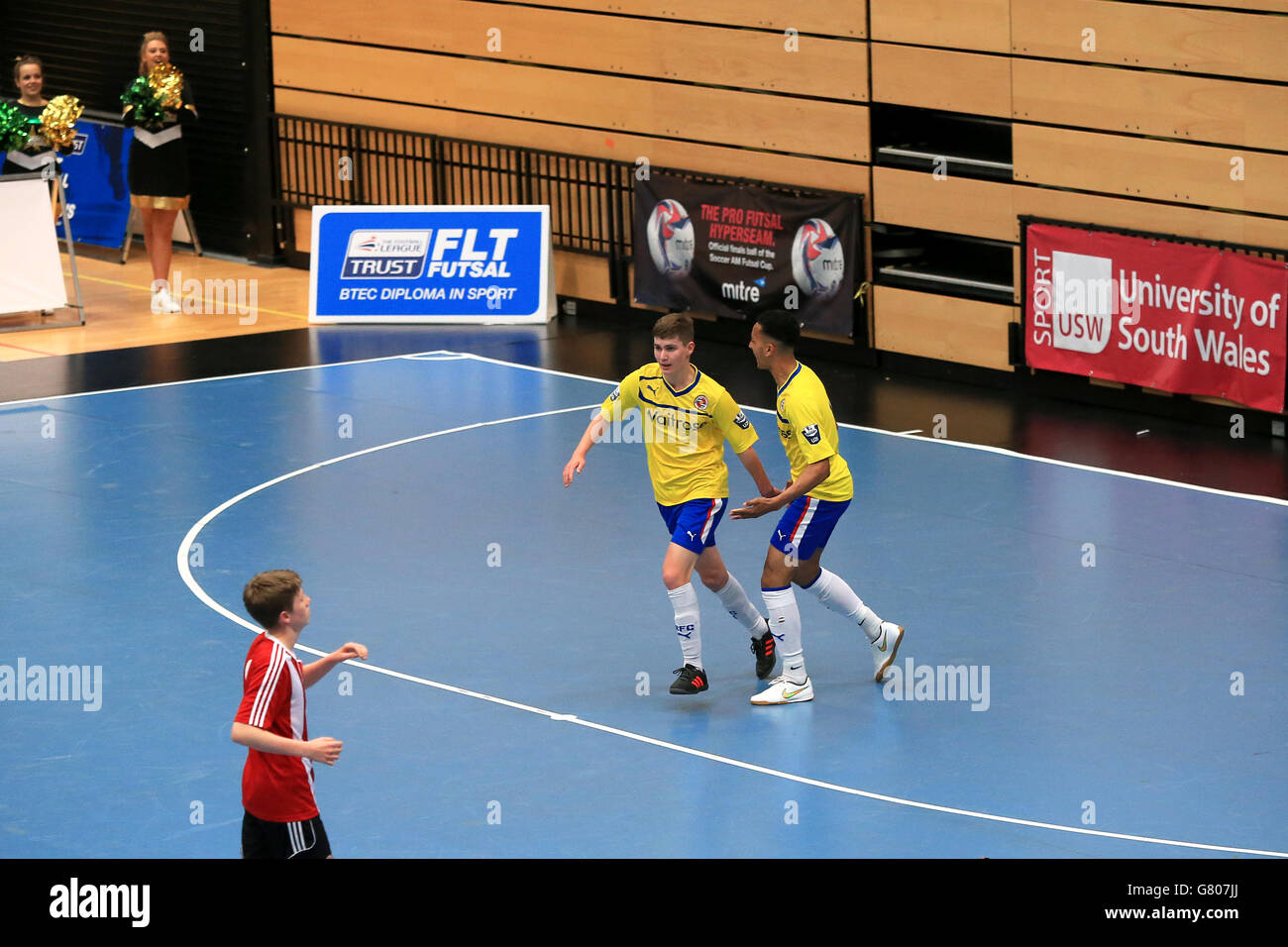 Soccer AM Futsal Cup - Finals - Copper Box Arena Stock Photo - Alamy