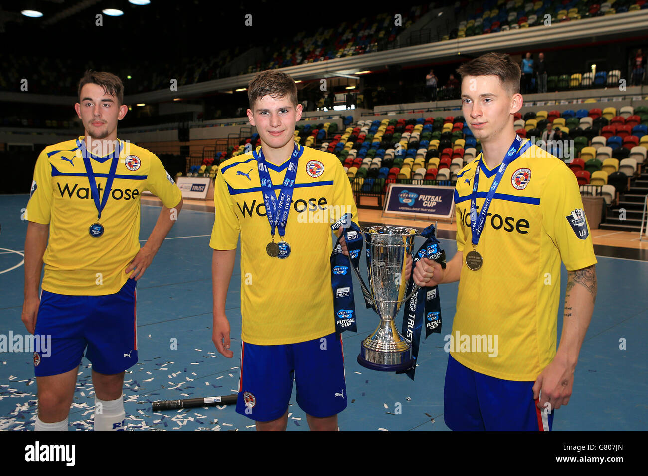 Soccer AM Futsal Cup - Finals - Copper Box Arena Stock Photo - Alamy