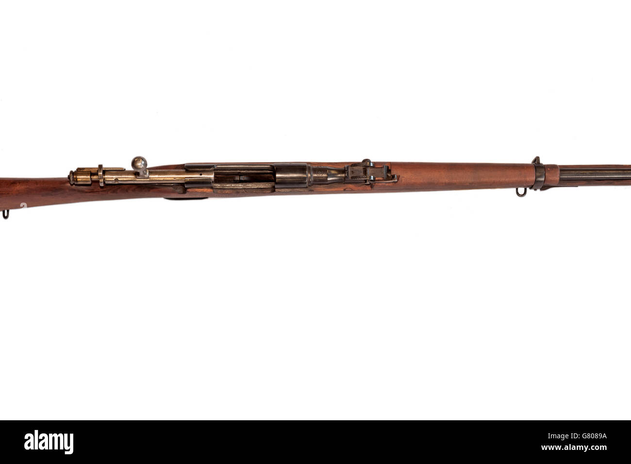 Rifle Carcano Mannlicher rifle mod. 1891- Particular Stock Photo - Alamy Rifle Carcano Mannlicher rifle mod. 1891- Particular Stock Photo - Alamy