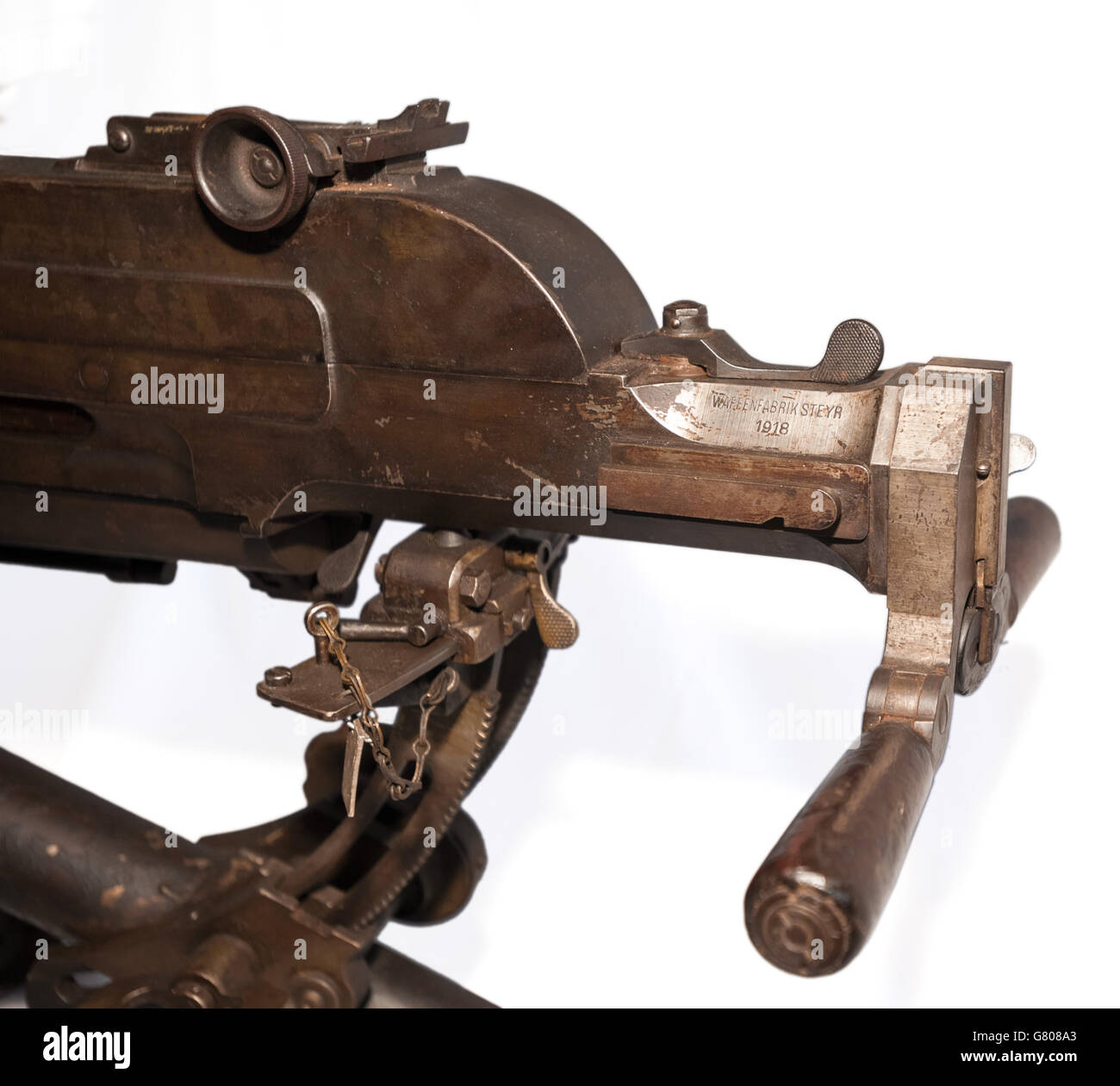 Schwarzlose barreled machine gun fixed model 907/12 with Tripod Stock ...