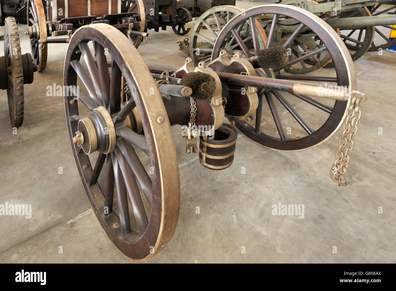 National Historical Museum of Artillery Carriages Cavalli model 1844 ...