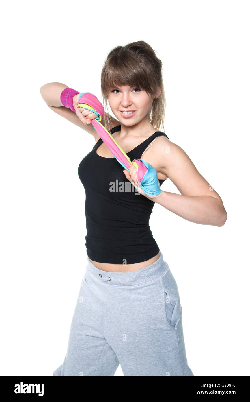 Stretchy stretching hi-res stock photography and images - Alamy